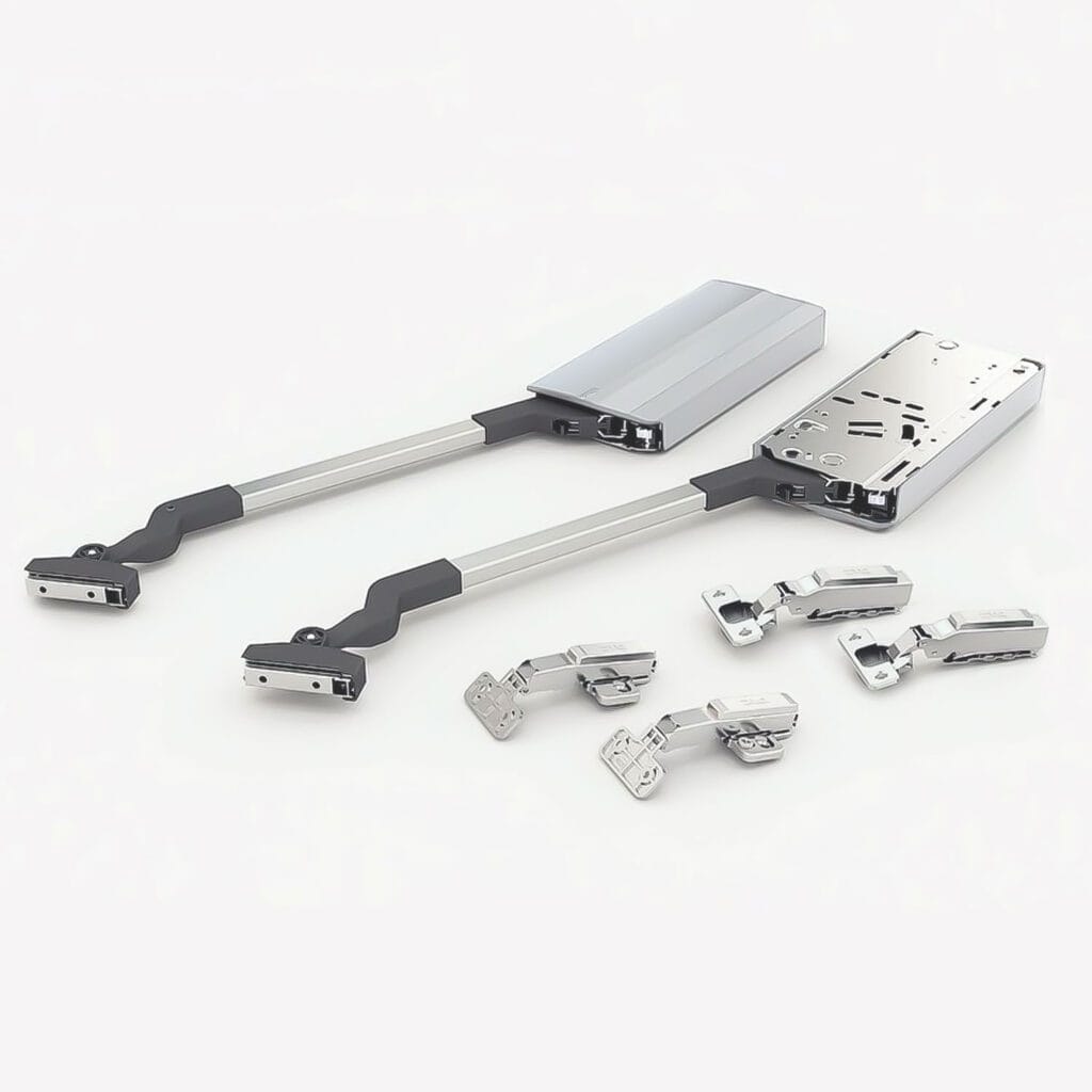 Feronerie cu deschidere in sus tip armonica orizontala 590-649 mm ...